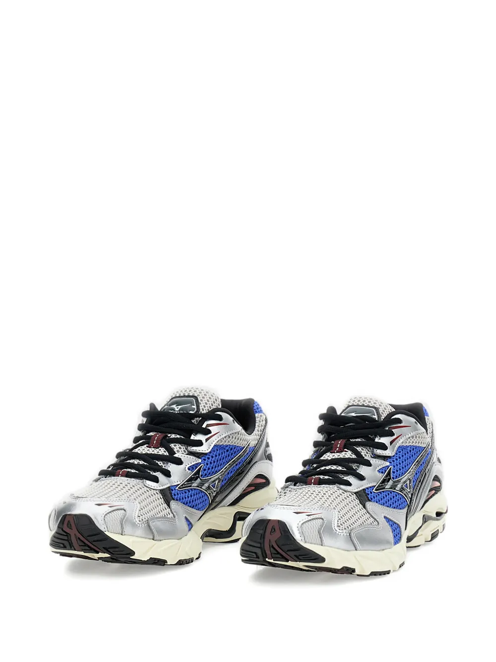 Mizuno lace-up Sneakers | Silver | FARFETCH AU