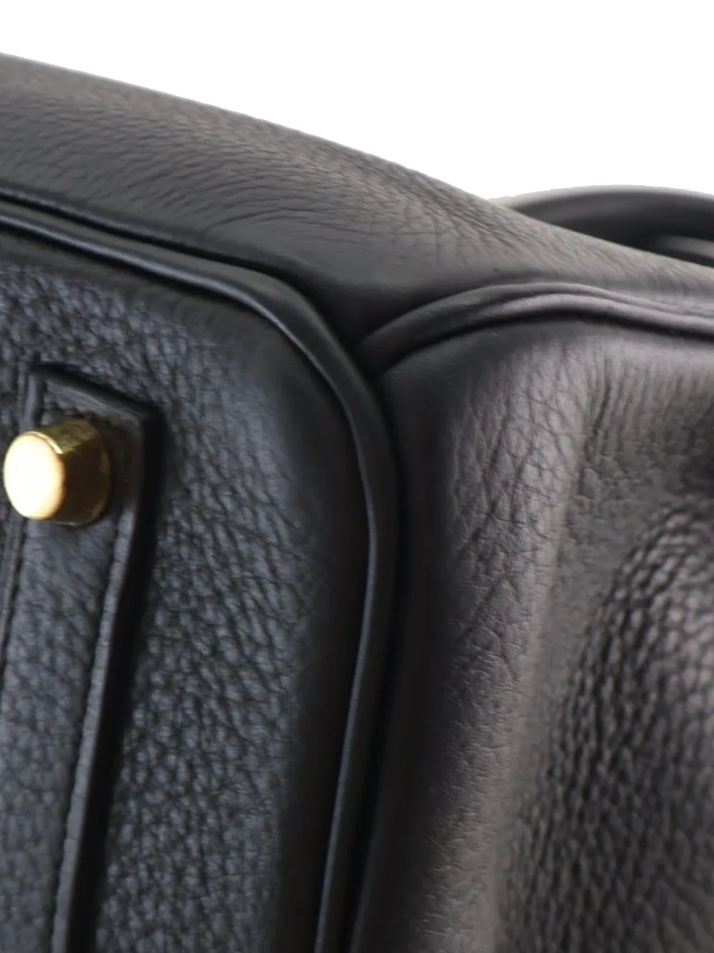 Hermès Pre-Owned 2004 Togo Birkin Retourne 35 Handbag | Black | FARFETCH AU