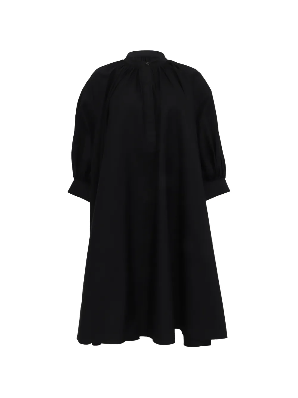 Alexander McQueen Pre-Owned Elbow puffed-sleeve Mini Dress | Black ...