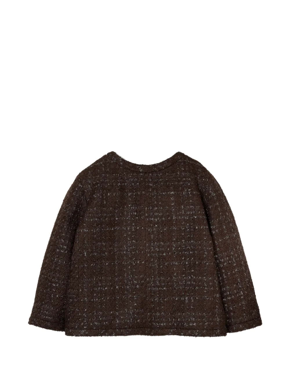 Marc Jacobs Chain Lady Tweed Jacket | Brown | FARFETCH