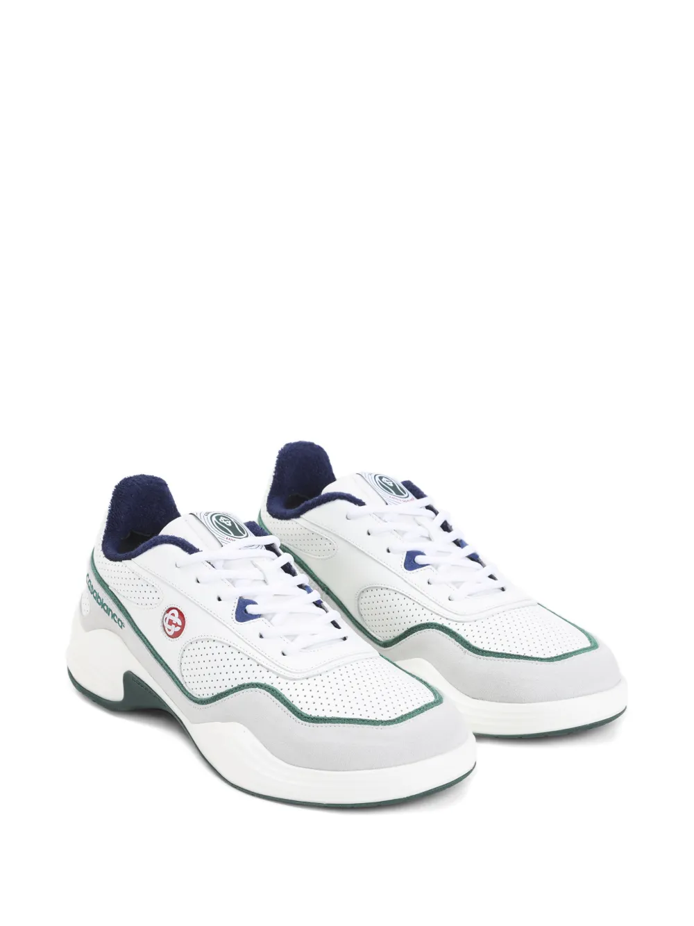 Casablanca Court Sneakers | Blanc | FARFETCH FR