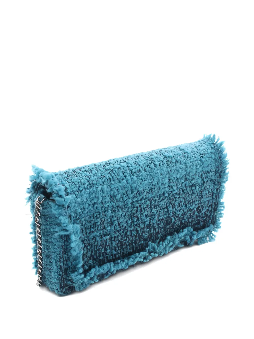 CHANEL Pre-Owned 2002-2003 Coco Mark chain-strap Shoulder Bag | Blue ...