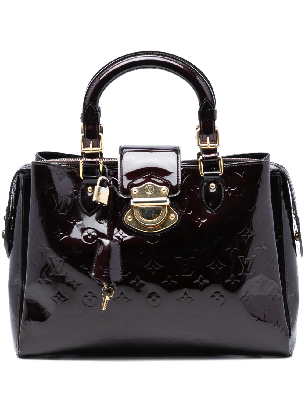 Louis Vuitton Pre-Owned Monogram Vernis Melrose Avenue 手提包（2011年典藏款 ...