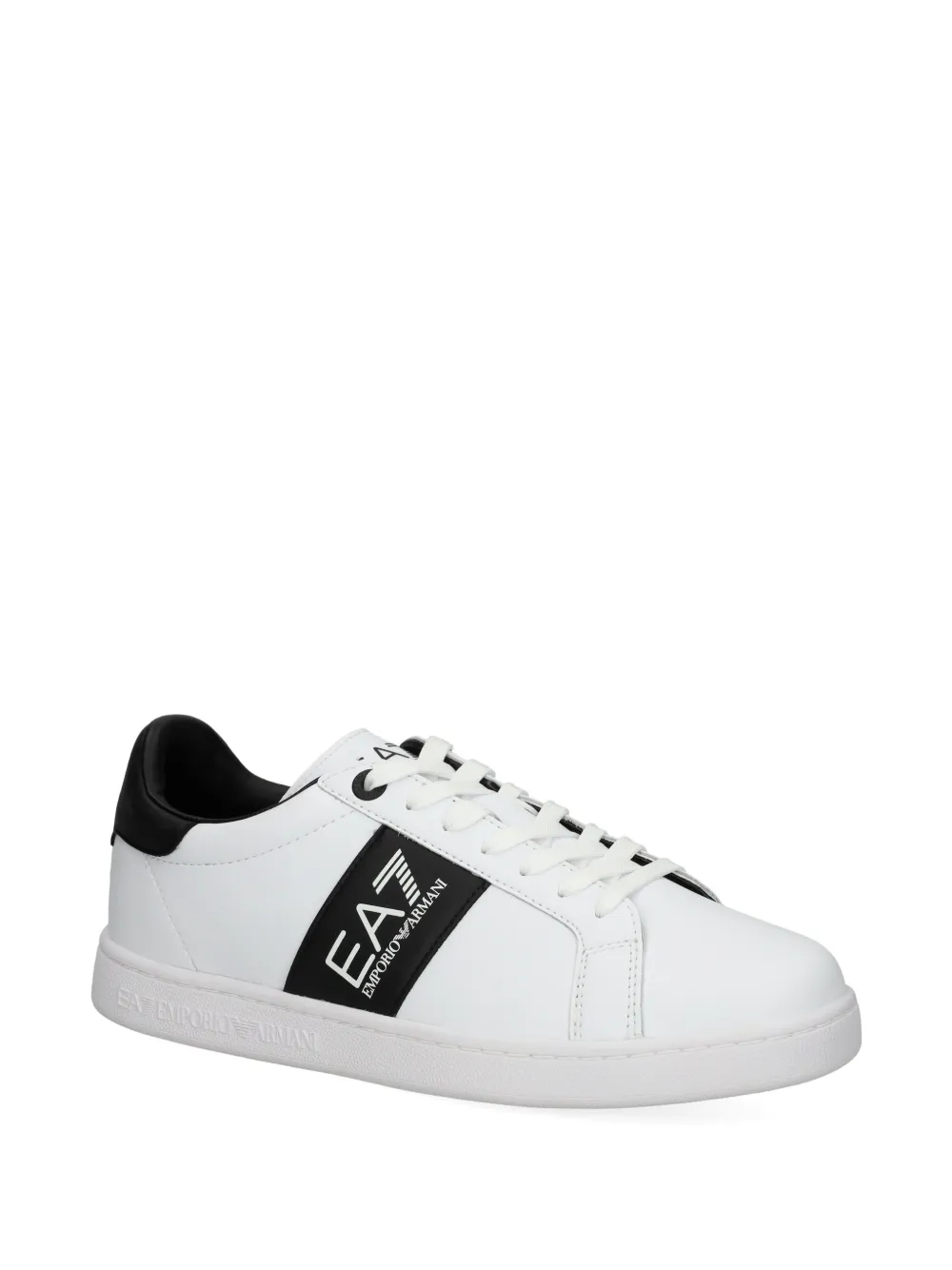 Ea7 Emporio Armani EA7 Classic Leather Sneakers | 白色 | FARFETCH CN