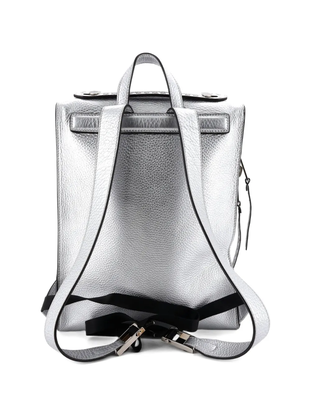 Fendi Pre-Owned Selleria Leather Large Backpack | 金属色 | FARFETCH CN