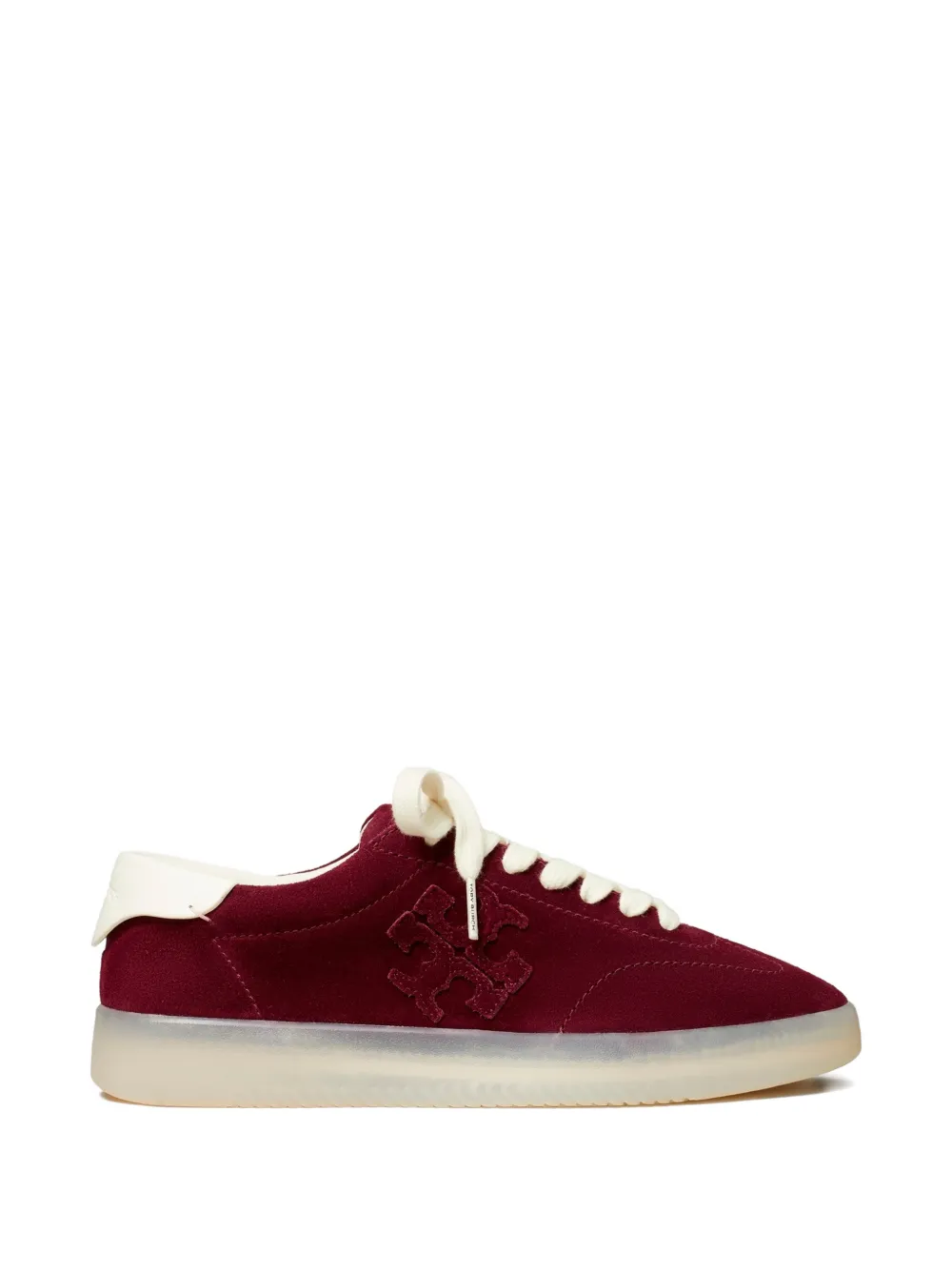 Tory Burch Phoenix Suede Sneakers | Red | FARFETCH AU