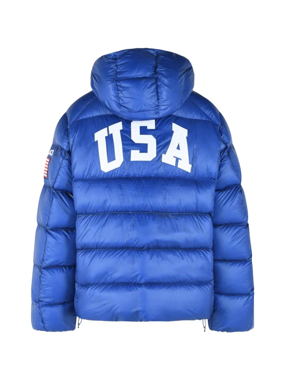 Polo Ralph Lauren The Hawthorne Flag Drawstring logo-embroidery Jacket ...