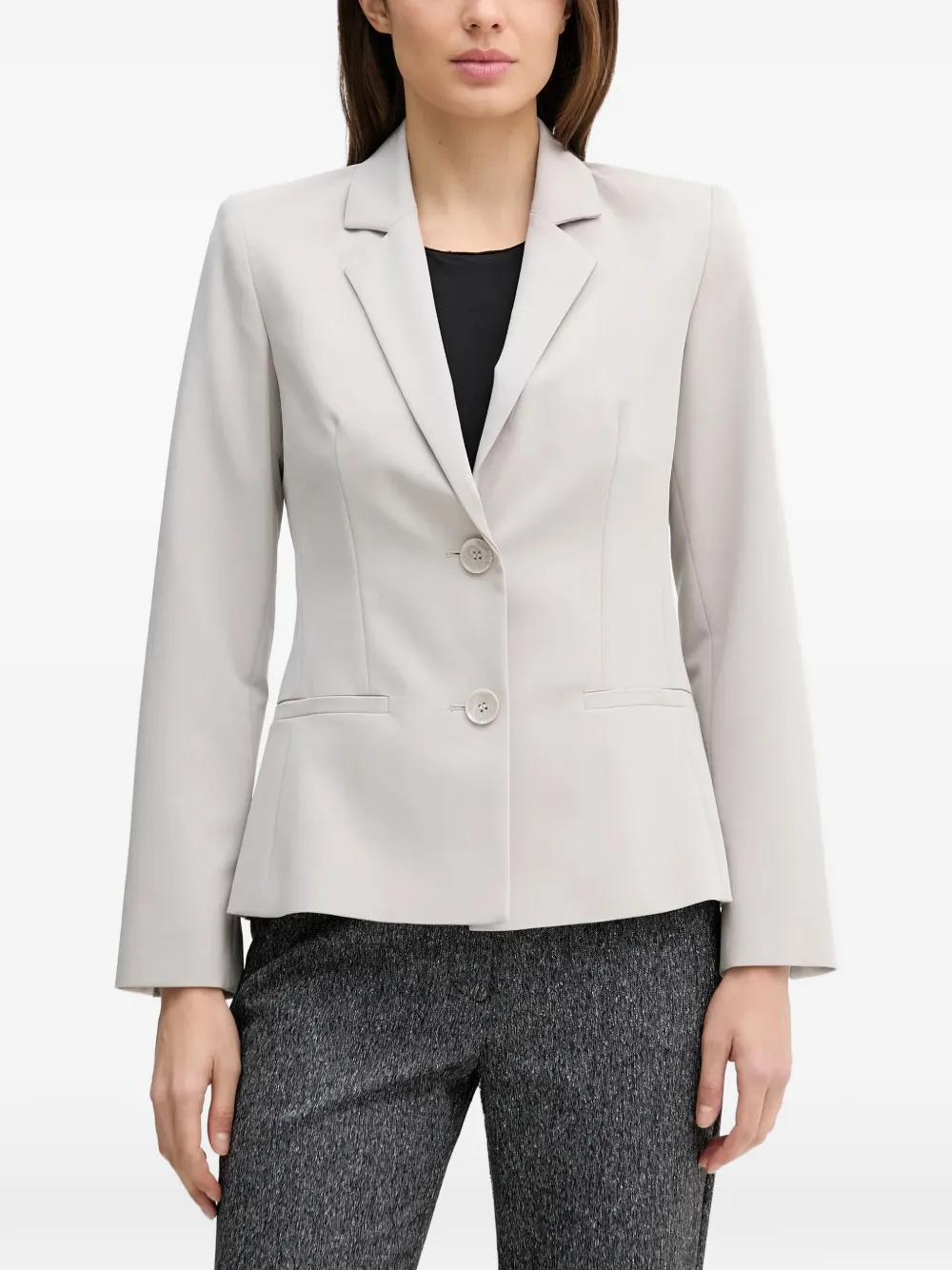 Sisley button-up Blazer | Neutrals | FARFETCH