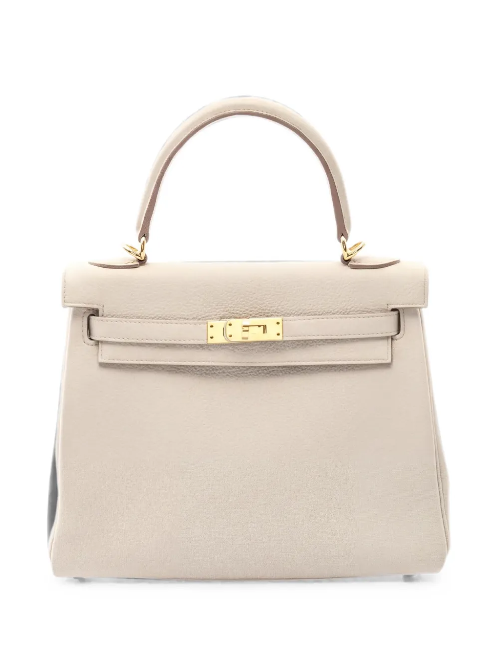 Hermès Pre-Owned 2022 Kelly 25 Betton Gold Hardware Leather Tote Bag ...