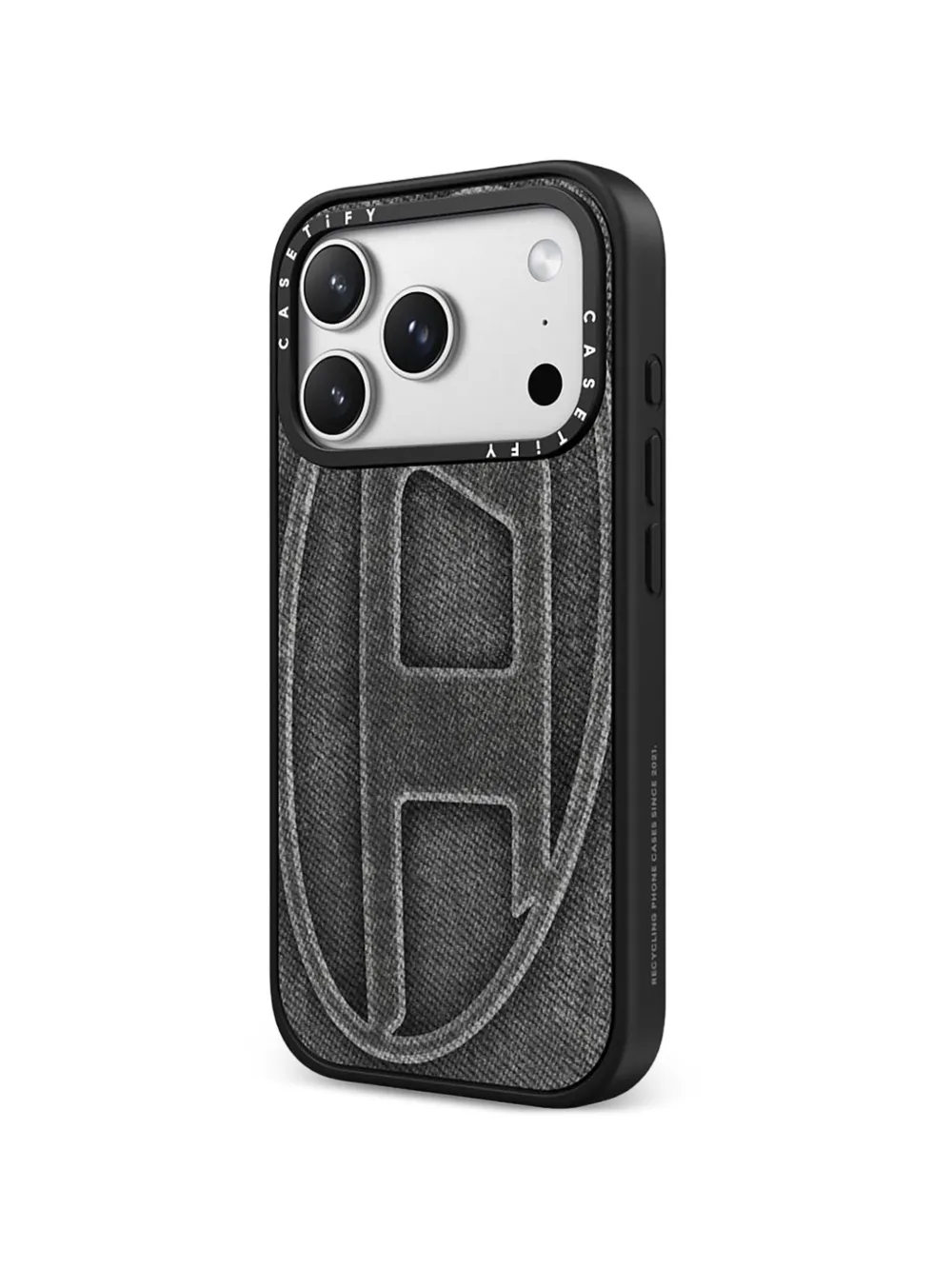 Diesel x CASETiFY denim-effect iPhone 17 Pro Max Case | Black | FARFETCH ZA