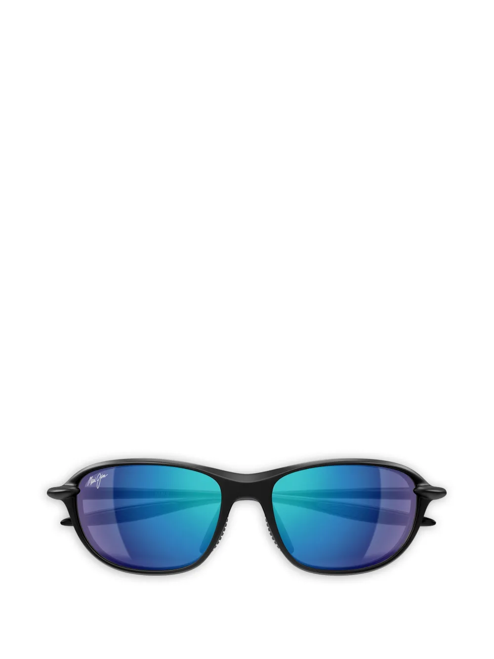 Maui Jim Hookipa Ultra oval-frame Sunglasses | Black | FARFETCH UK