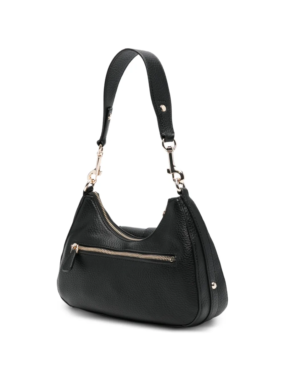 GUESS USA Jessa Logo Detail Shoulder Bag | Black | FARFETCH UK