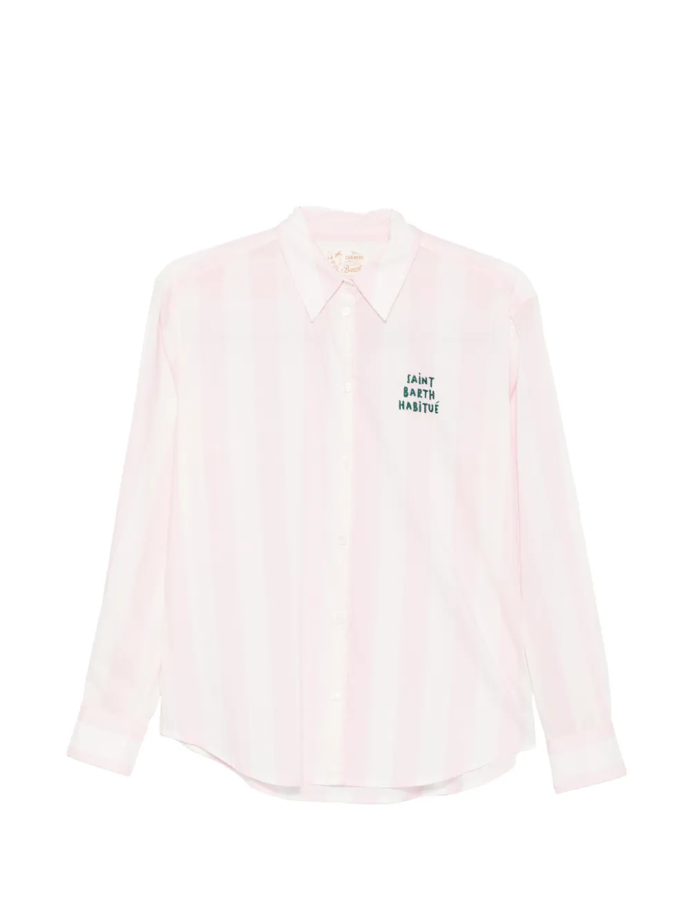 MC2 Saint Barth Camicia Meredith a Righe | Rosa | FARFETCH IT