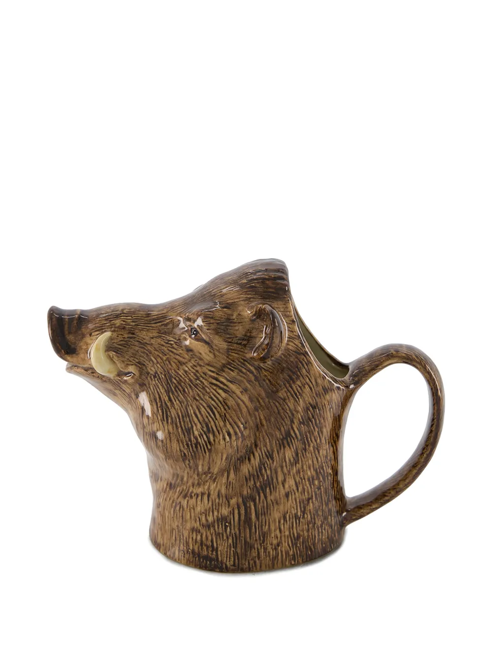 Quail Ceramics Large Wild Boar Jug | Brown | FARFETCH