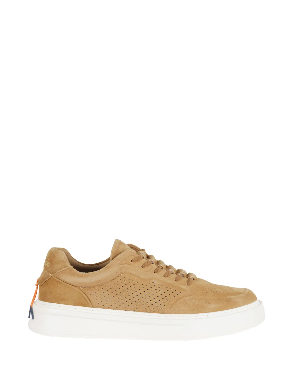 Barracuda Phoenix Perforated Suede Sneakers | Neutrals | FARFETCH