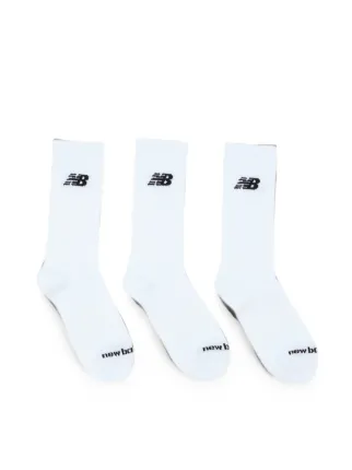 New Balance Kids logo-print Socks | Blanco | FARFETCH MX