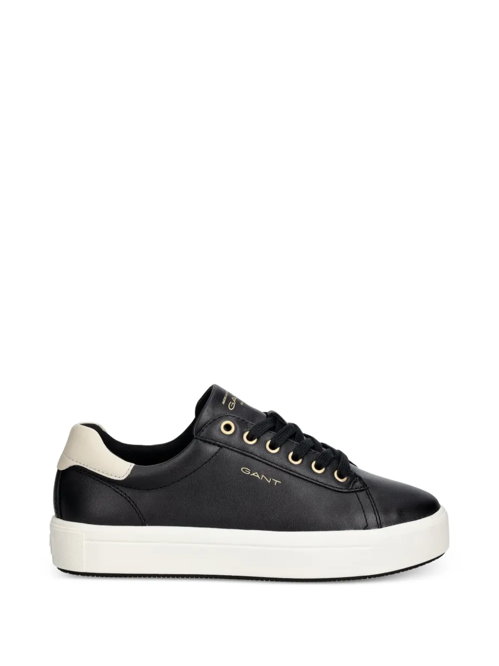 Gant logo-print Sneakers | Black | FARFETCH KW