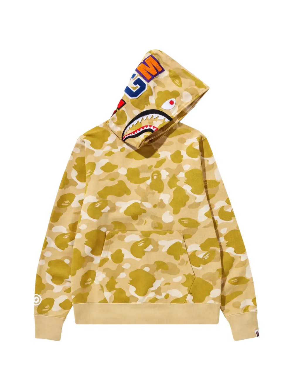 A BATHING APE® Hoodie Color Camo Shark | Amarillo | FARFETCH MX