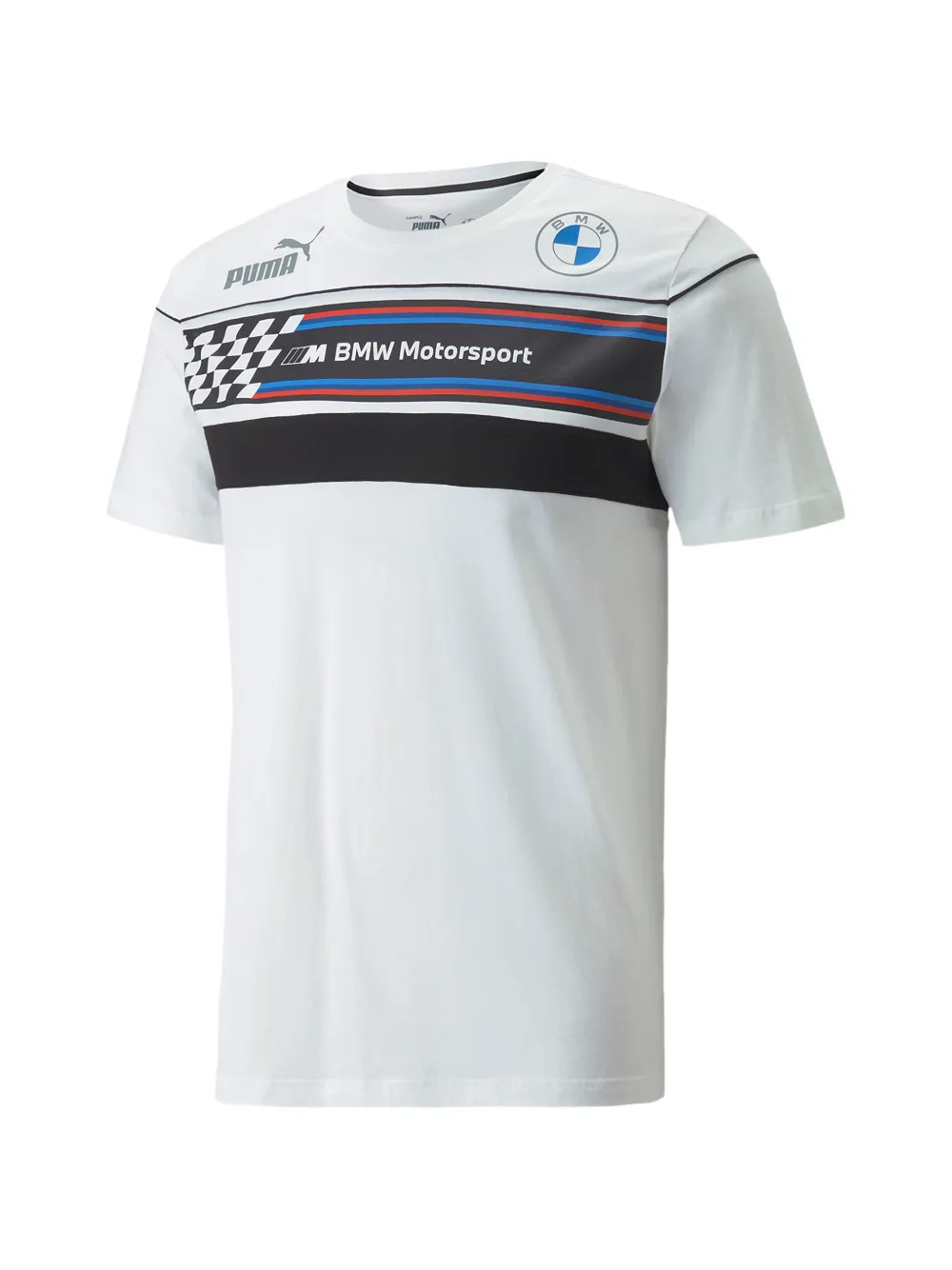 PUMA BMW 모터스포츠 로고 프린트 티셔츠 | 화이트 | FARFETCH KR