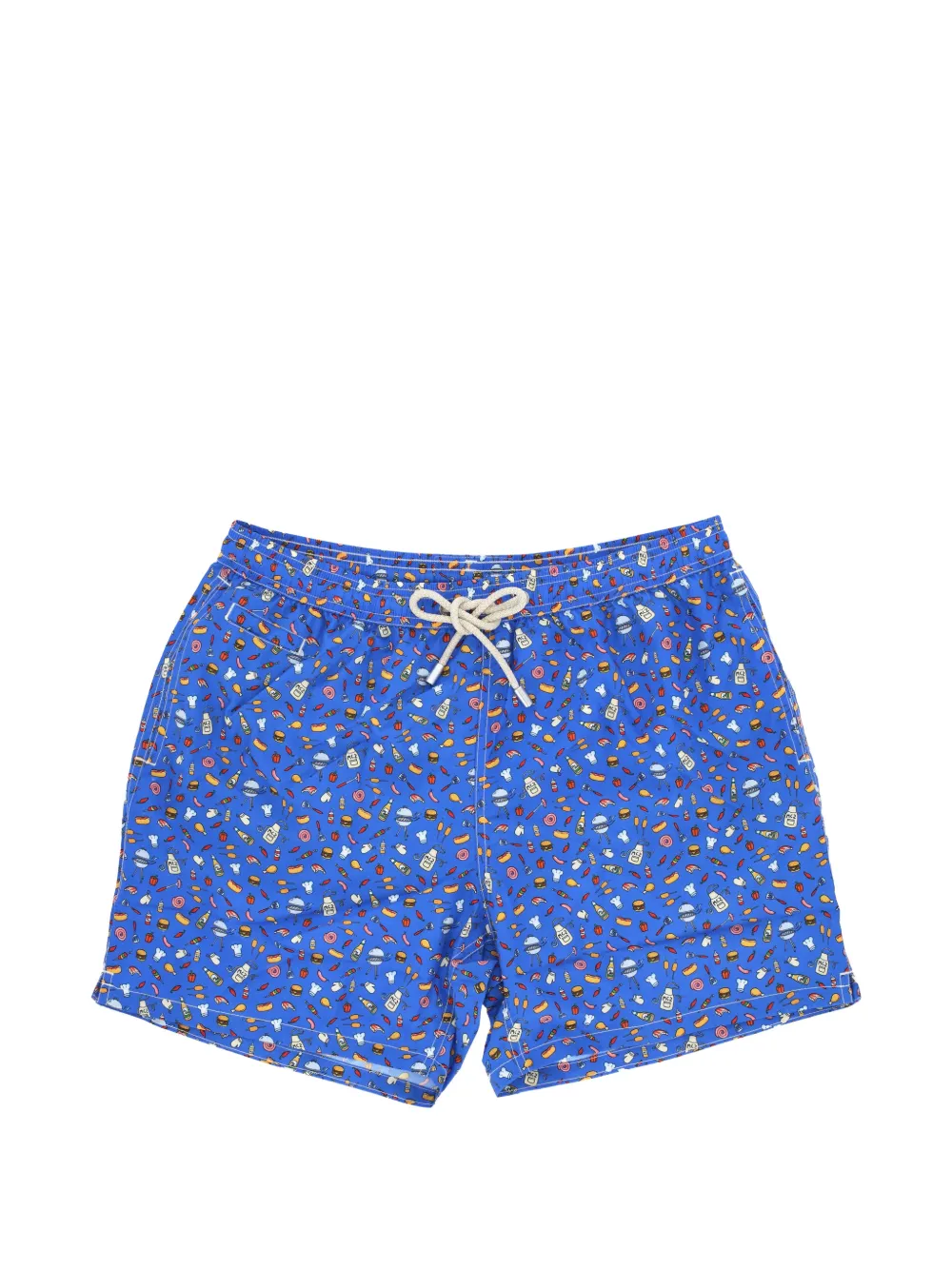MC2 Saint Barth BBQ-print Swim Shorts | Blue | FARFETCH
