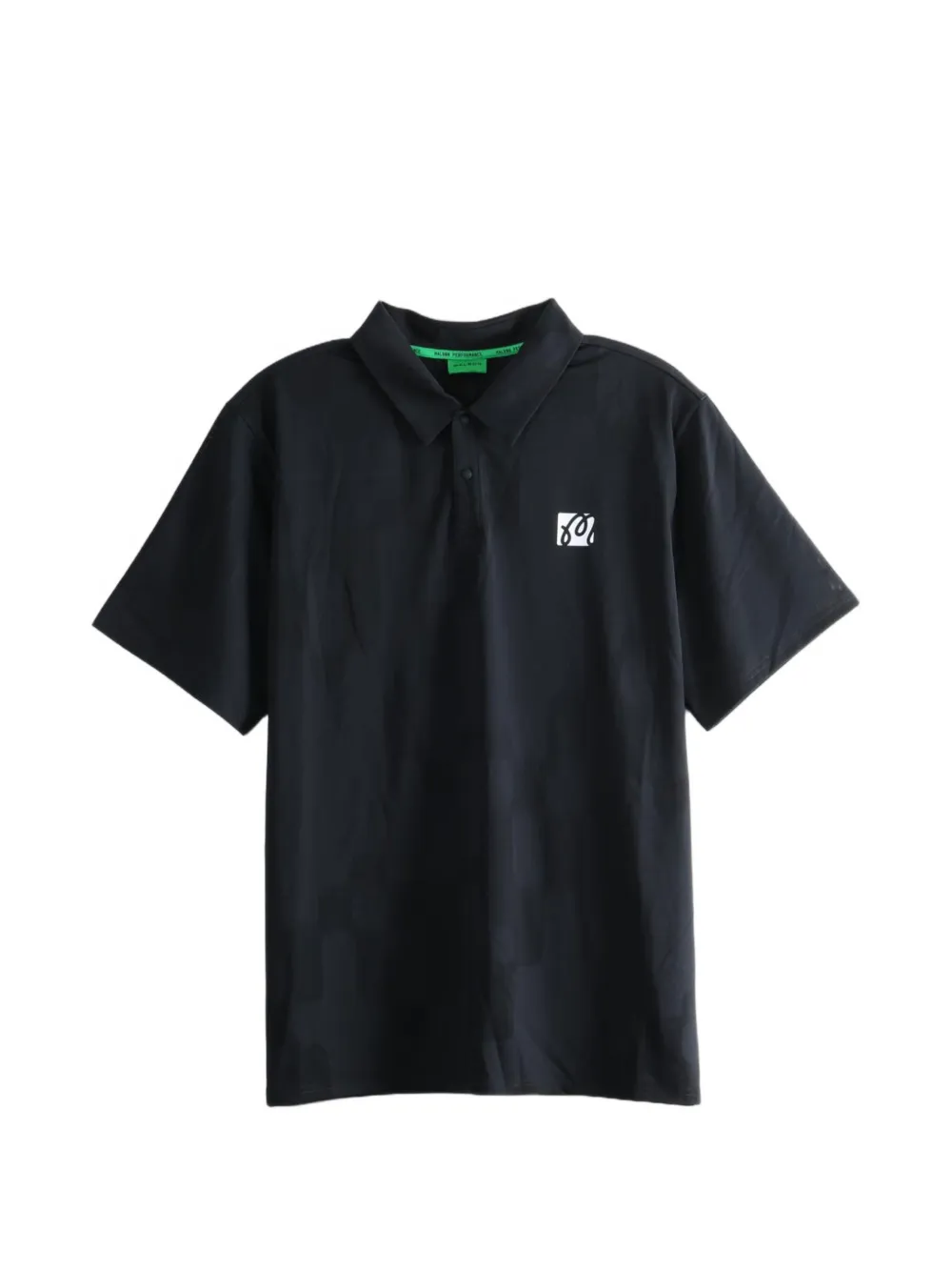 Malbon Golf logo-patch Polo Shirt | Black | FARFETCH