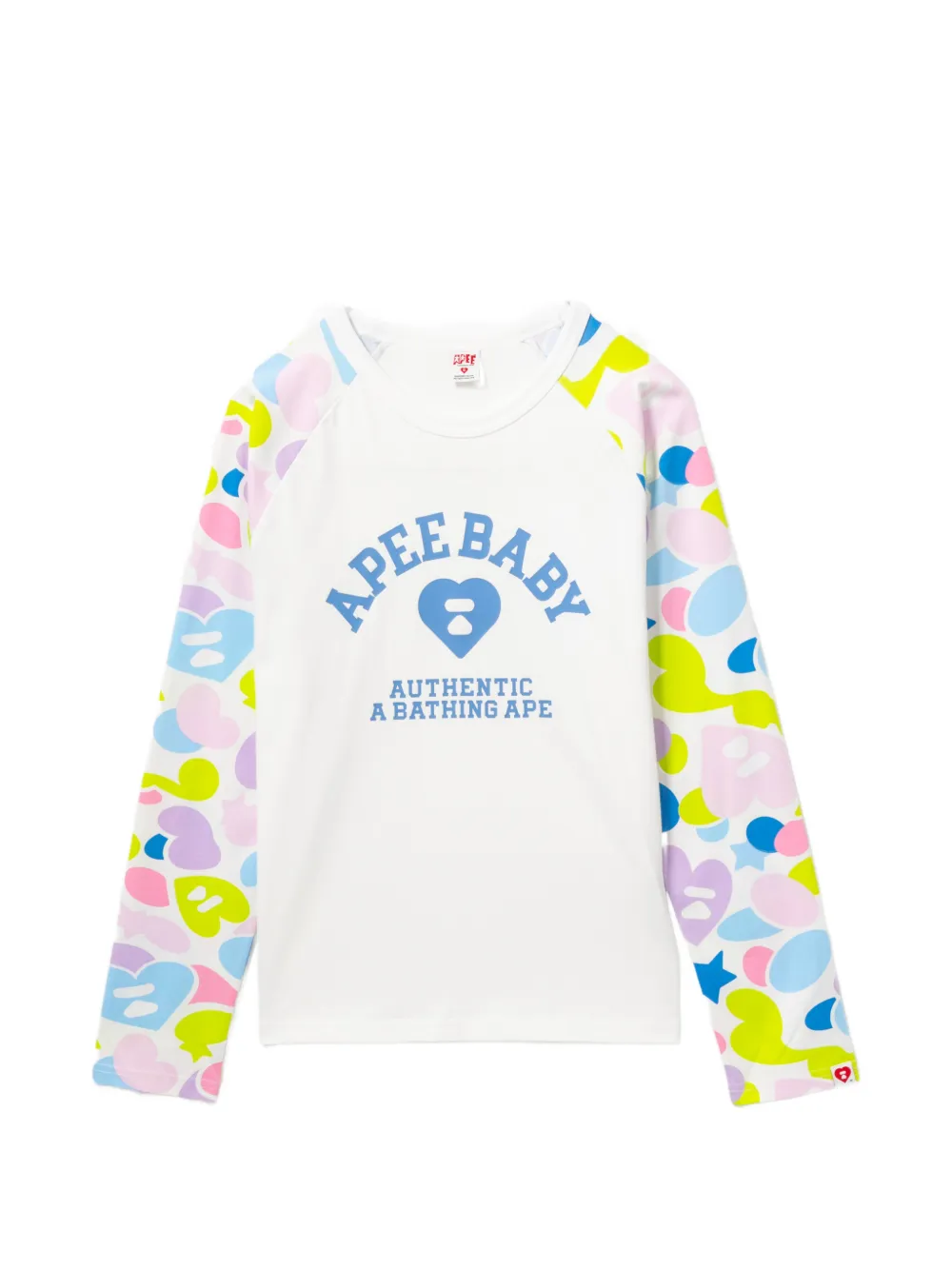 APEE™ By *A BATHING APE® logo-print T-shirt | White | FARFETCH