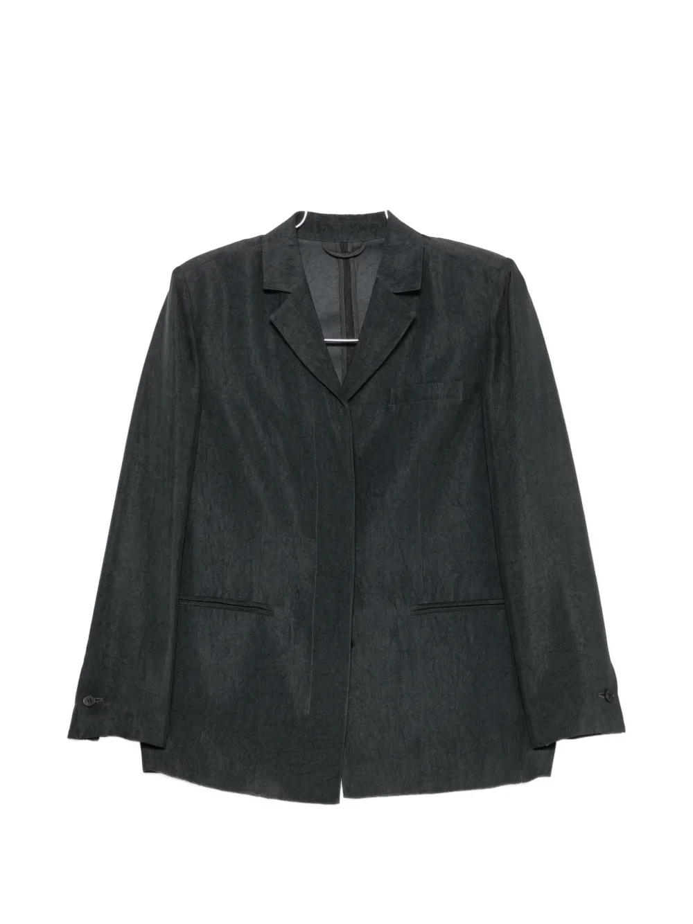 IVORY PARIS Grace single-breasted Jacket | Grey | FARFETCH