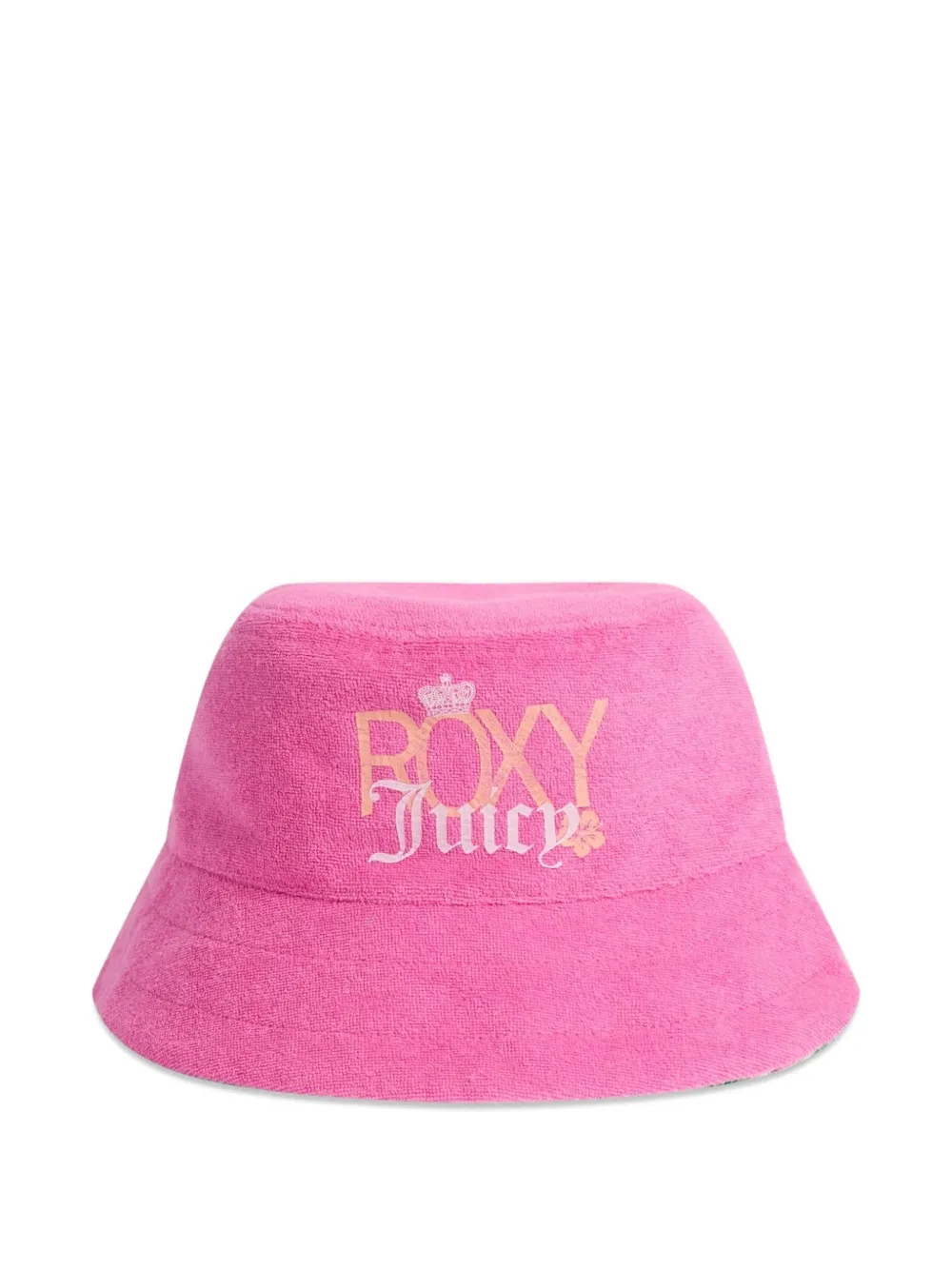 Juicy Couture x Roxy Reversible logo-patch Bucket Hat | Pink | FARFETCH AU