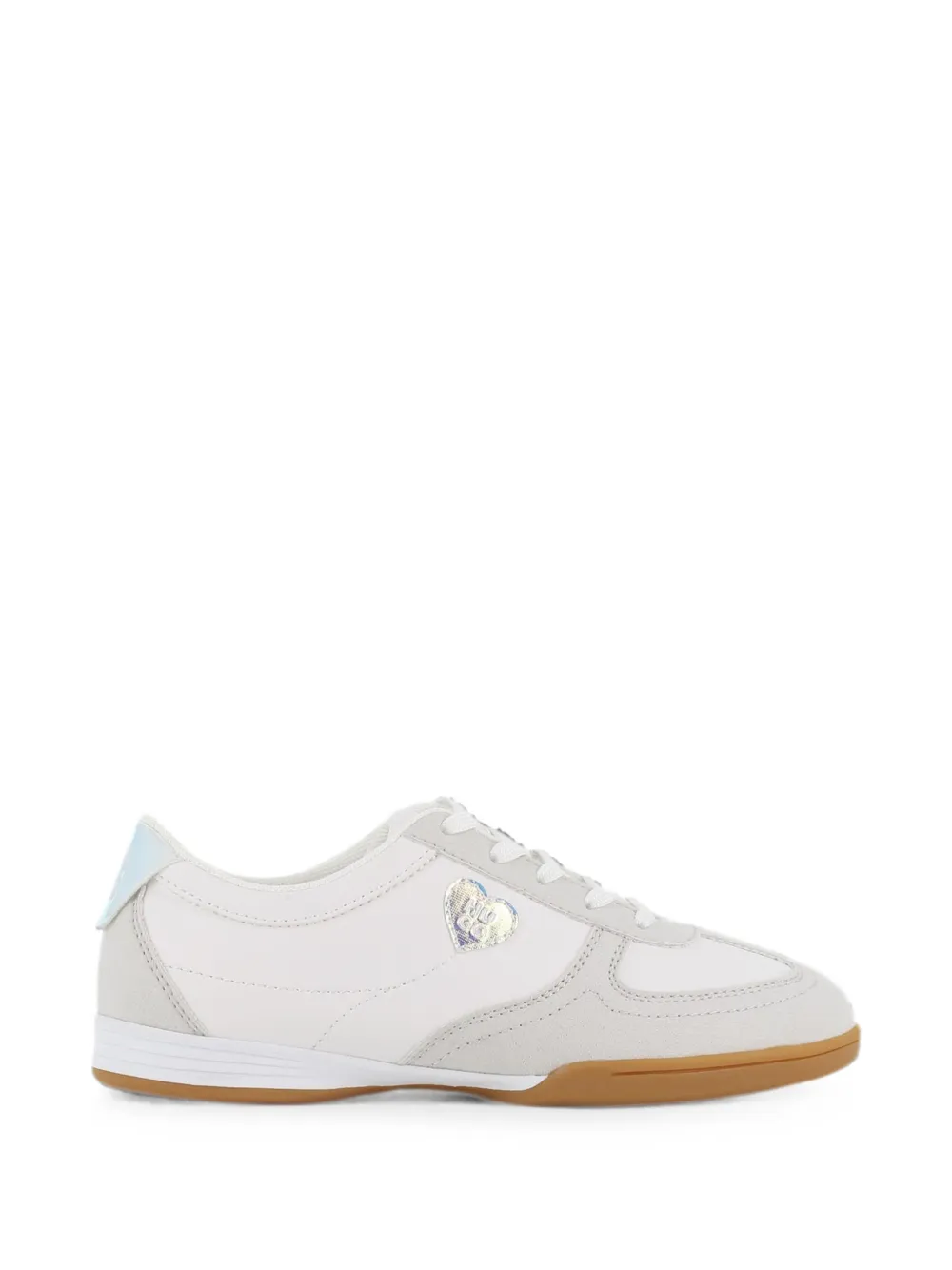 HUGO KIDS heart-patch lace-up Sneakers | White | FARFETCH
