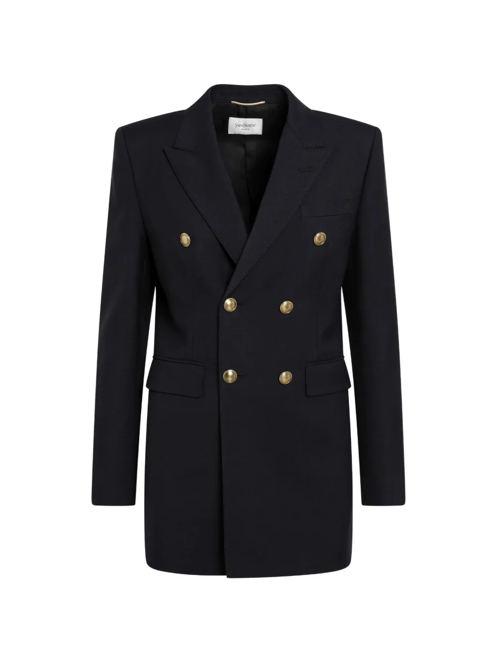 Saint Laurent Doppelreihiges Sakko | Blau | FARFETCH DE