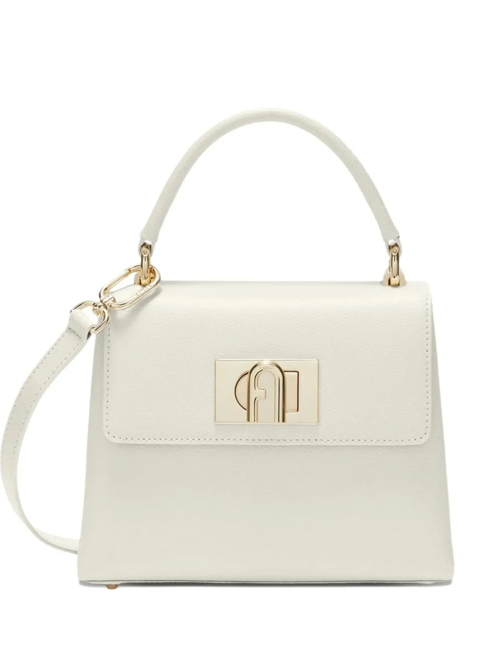 Furla Mini Furla 1927 Leather Tote Bag | Neutrals | FARFETCH