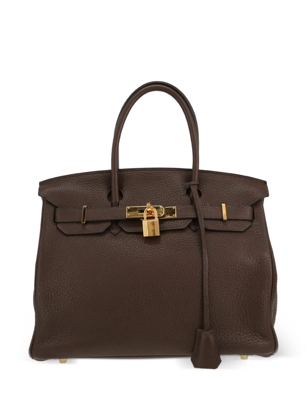 Hermès Pre-Owned Bolsa De Mano Birkin 30 2008 | Marrón | FARFETCH MX