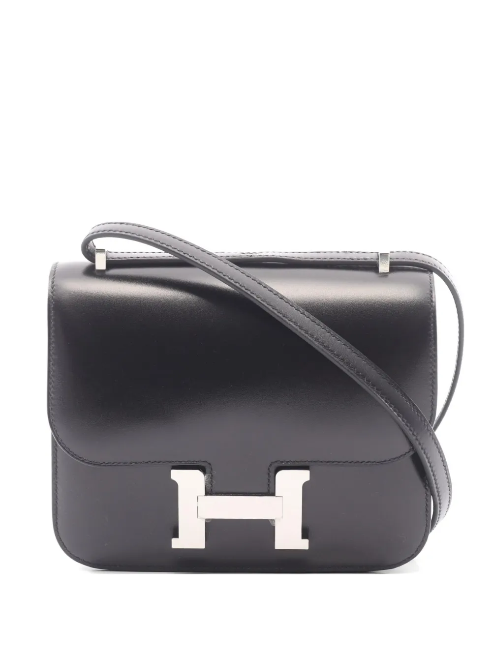 Hermès Pre-Owned 2024 Mini Constance 3 Cross Body Bag | Black | FARFETCH