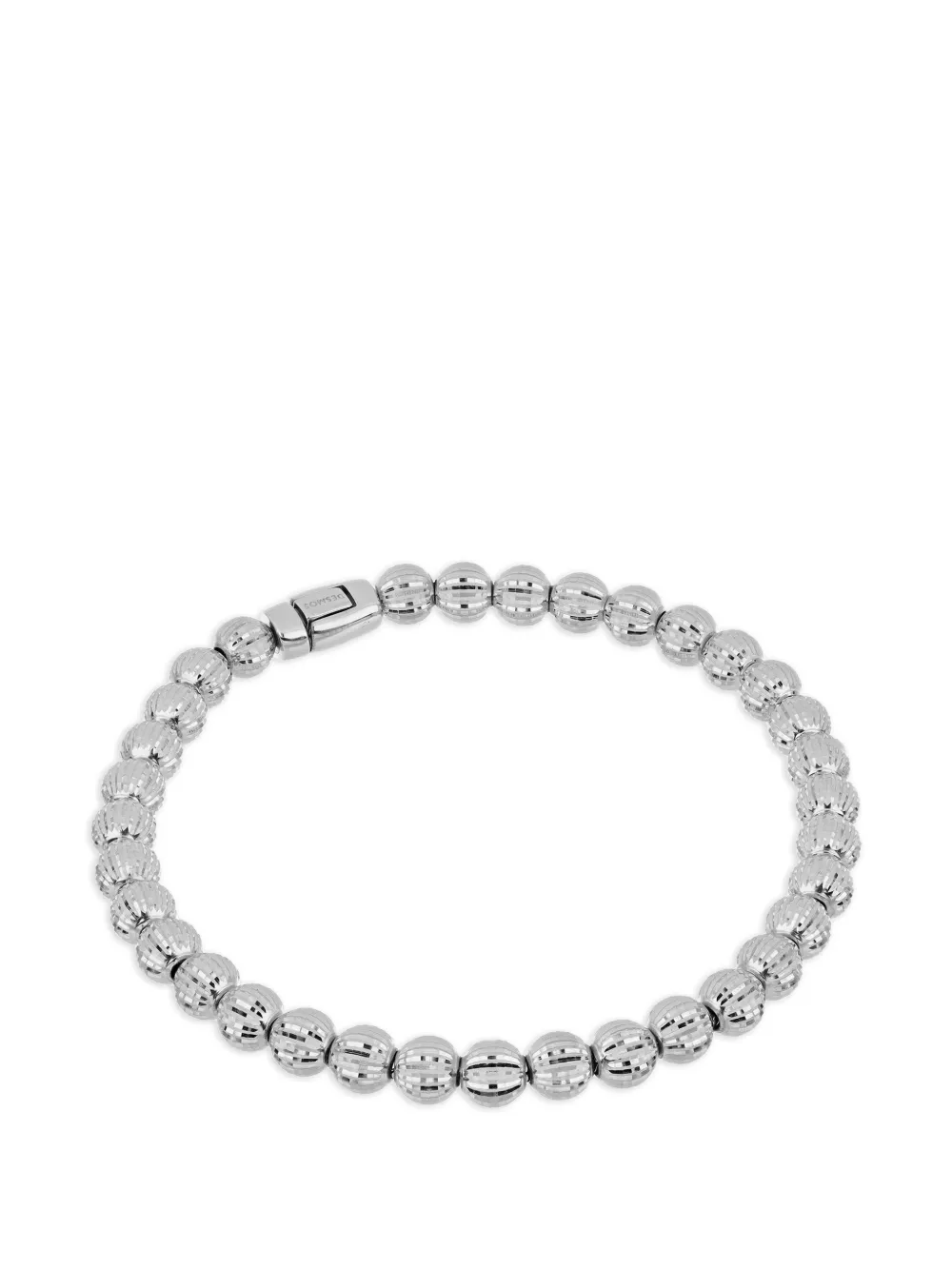 DESMOS Pulsera Crystal En Plata De Ley Con Corte De Diamante | Plateado ...