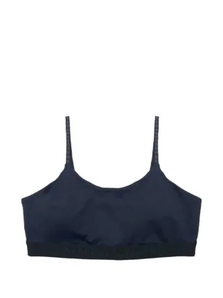 Chrome Hearts logo-print Sports Bra | Blue | FARFETCH