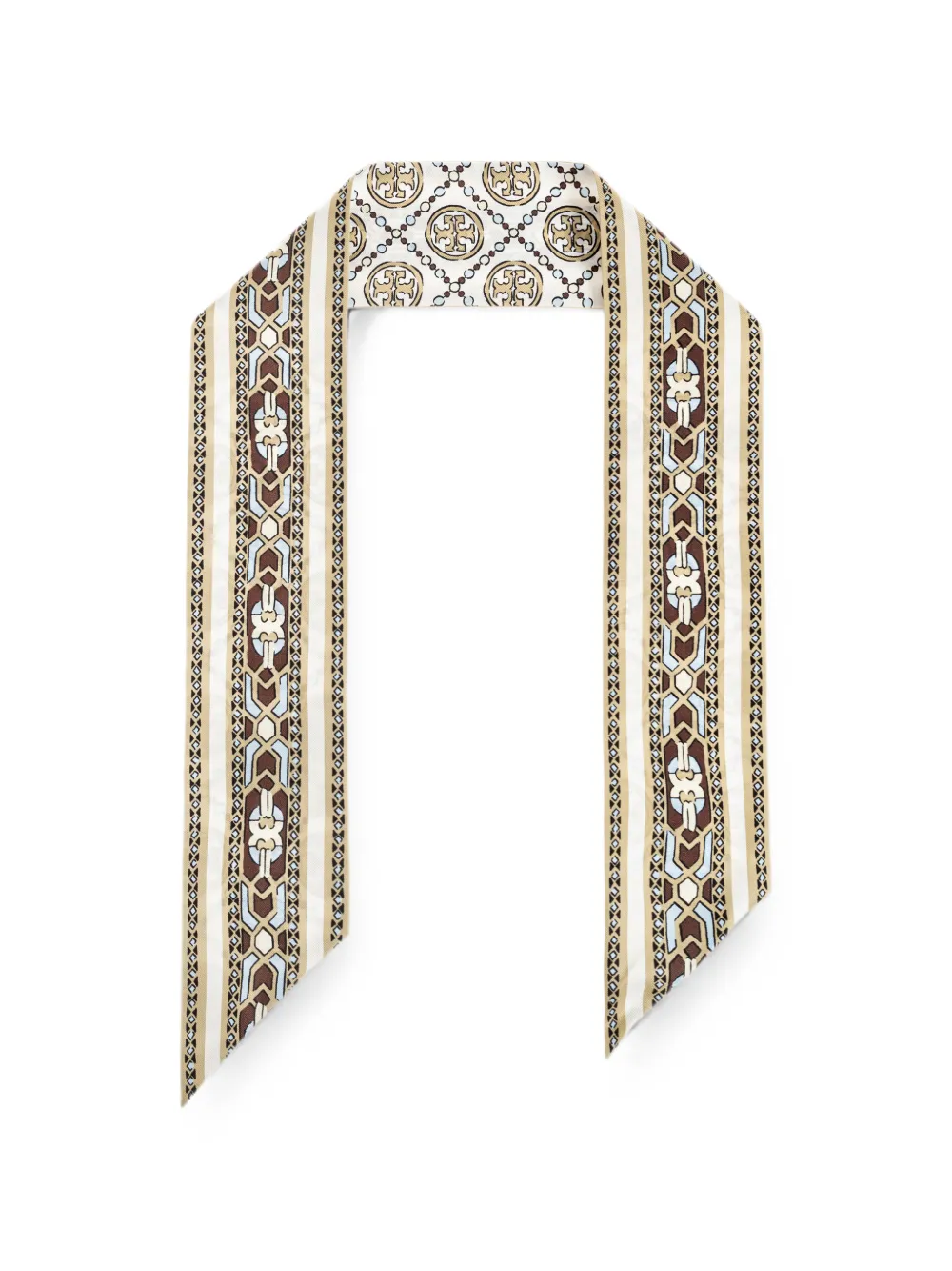Tory Burch シルクスカーフ | ニュートラル | FARFETCH JP