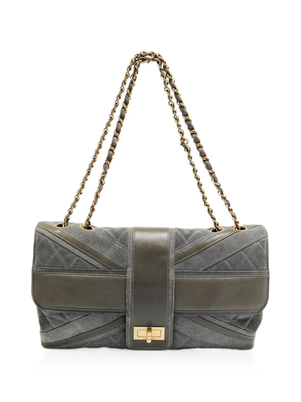 CHANEL Pre-Owned 2008-2009 ユニオン ジャック リイシューショルダーバッグ | グレー | FARFETCH JP