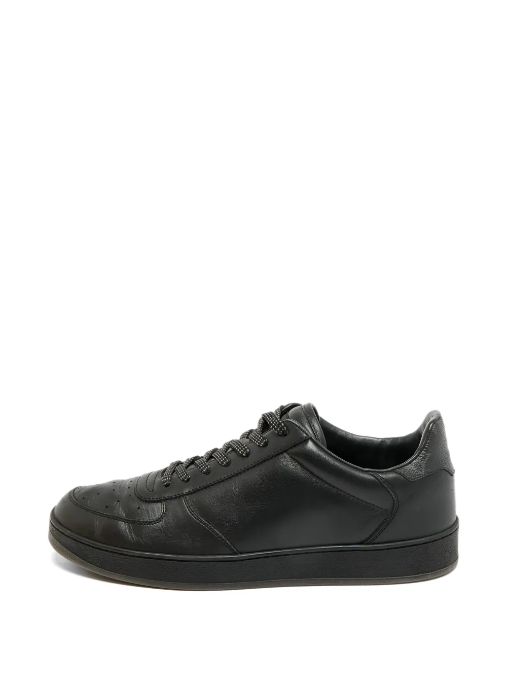 Louis Vuitton Pre-Owned Louis Vuitton Rivoli Size 40 Black Leather Low ...