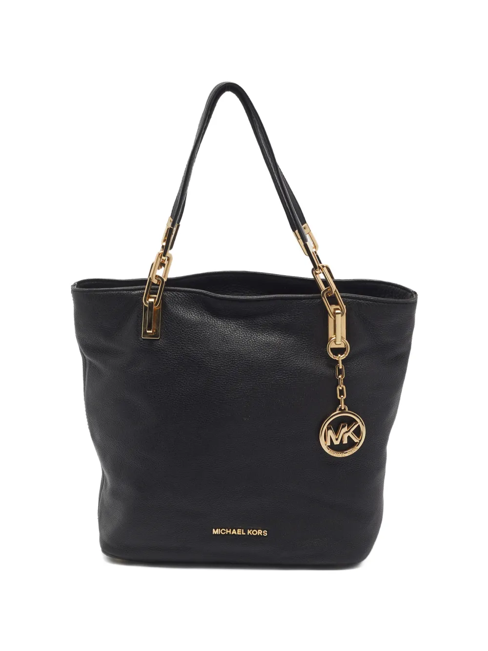 Michael Kors Vintage Brooke Leather Tote Bag | Black | FARFETCH