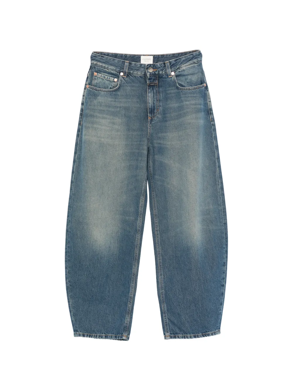 Closed Jazzie Faded barrel-leg Jeans | Blue | FARFETCH