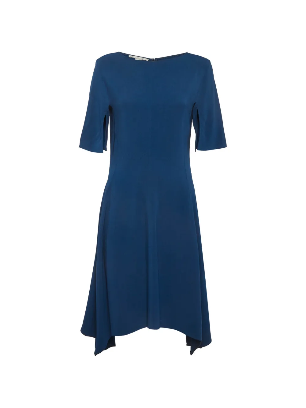 Stella McCartney Pre-Owned Flared zip-up Dress | Blue | FARFETCH