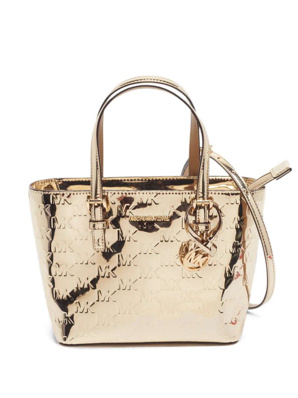 Michael Kors Vintage Extra Small Jet Set Travel Embossed Tote Bag ...