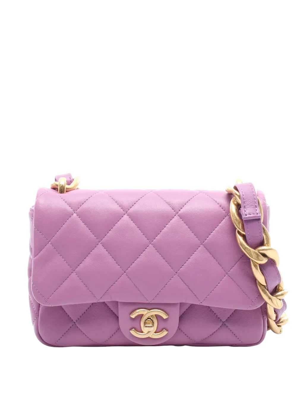 CHANEL Pre-Owned Bolsa Crossbody Funky Town Flap De Piel De Cordero ...