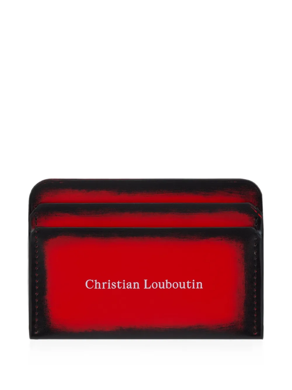 Christian Louboutin Canopy degradé-effect Card Holder | Red | FARFETCH