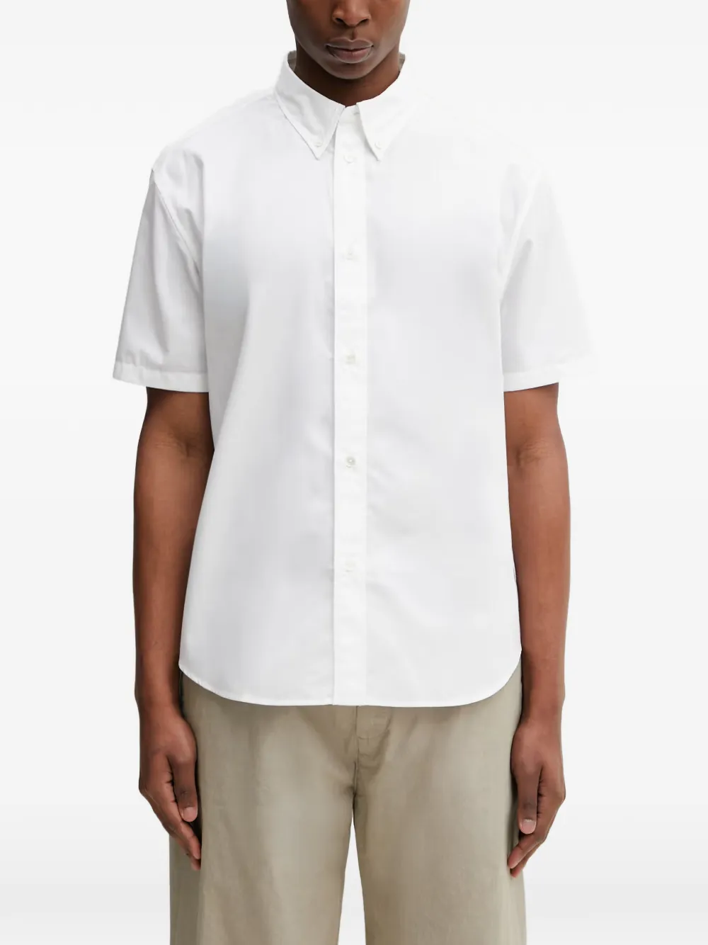 Kenzo button-down short-sleeve Shirt | White | FARFETCH