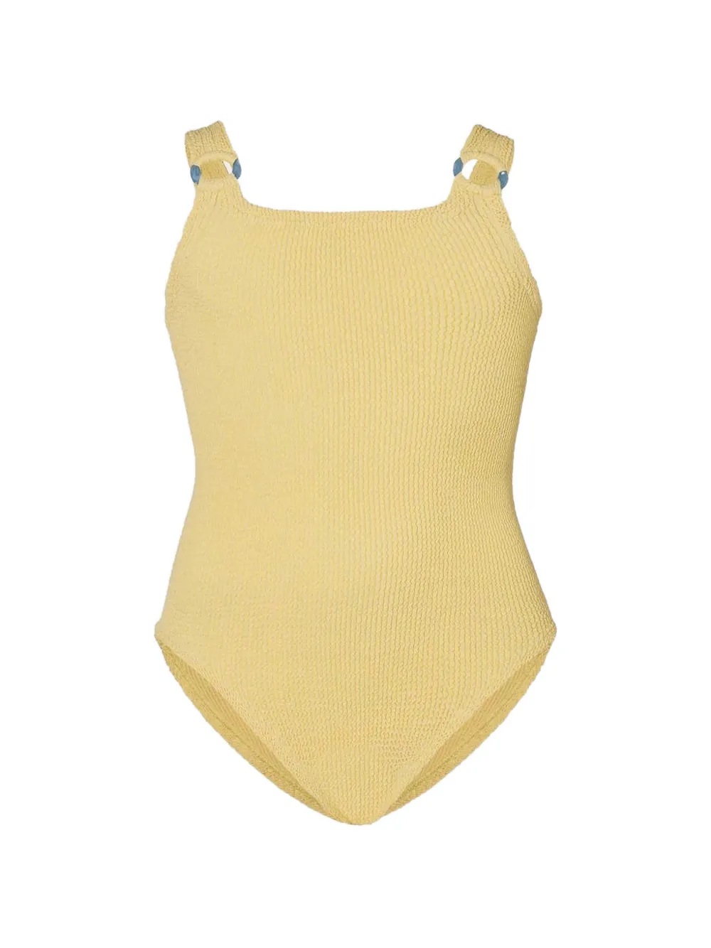 Hunza G Kids Domino Swimsuit | Yellow | FARFETCH