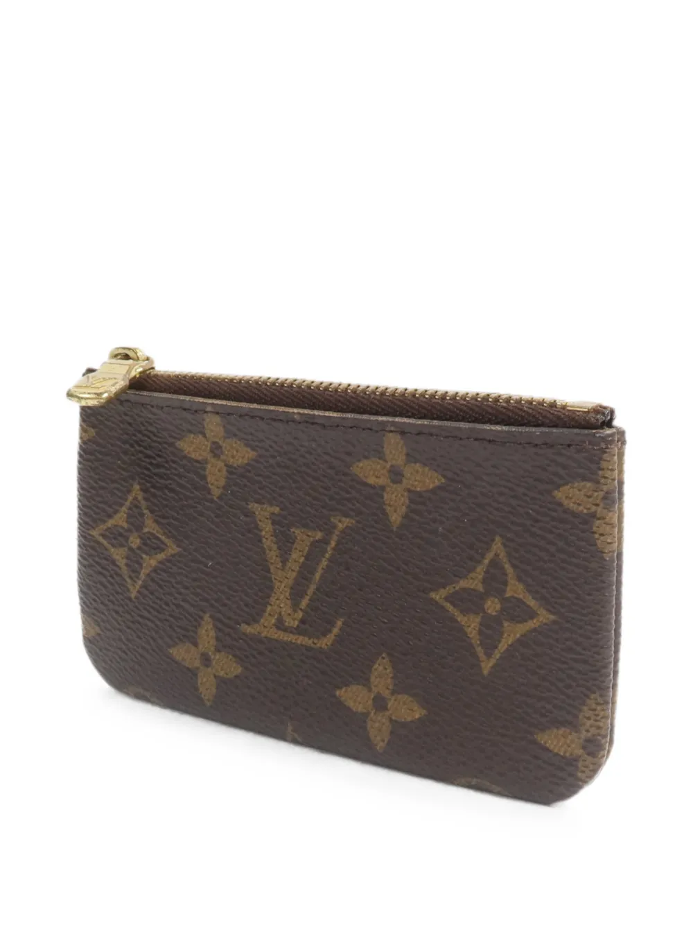Louis Vuitton Pre-Owned logo-monogram Key Pouch | Brown | FARFETCH
