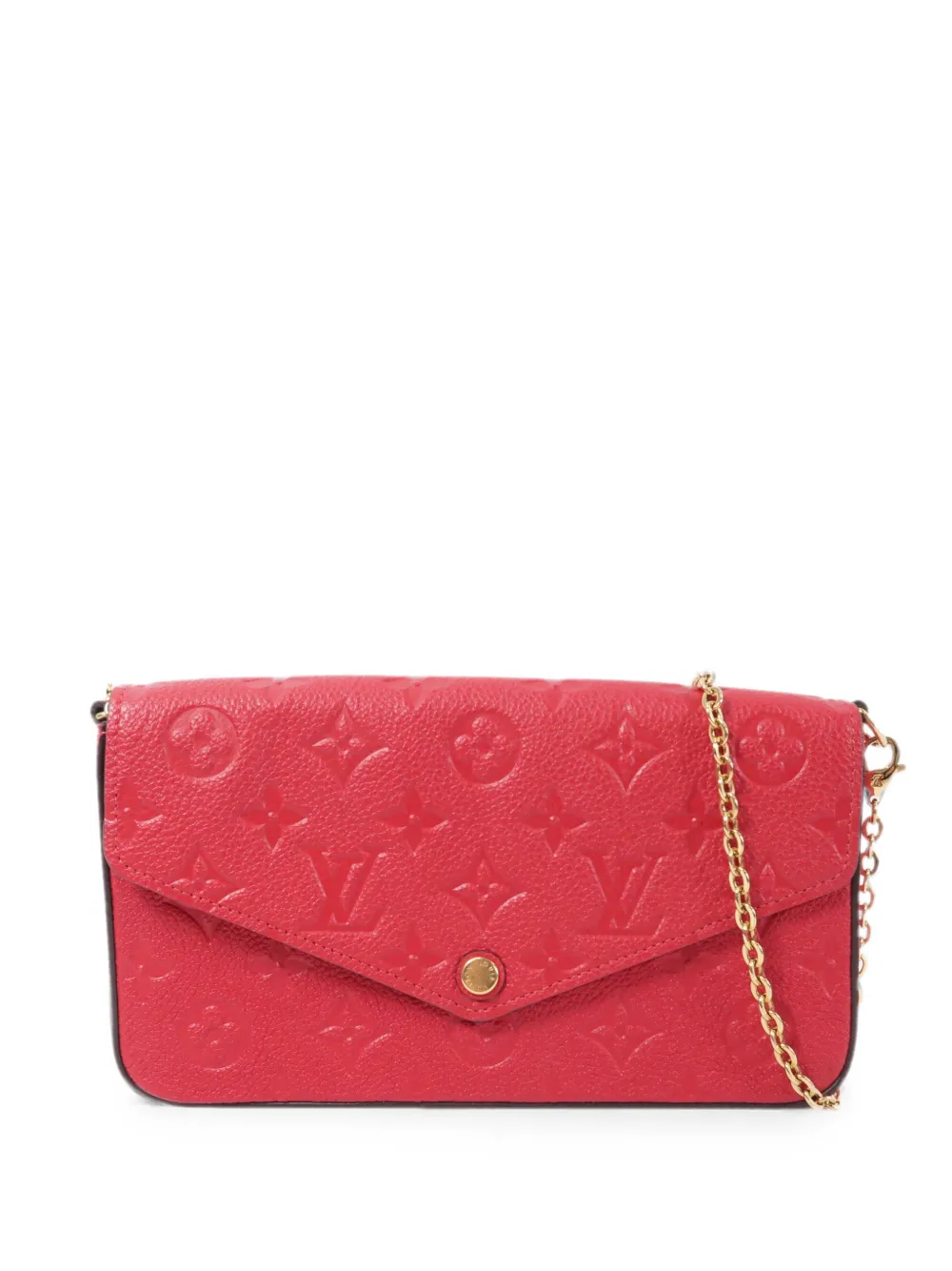 Louis Vuitton Pre-Owned Pochette Felicie monogram-pattern Shoulder Bag ...