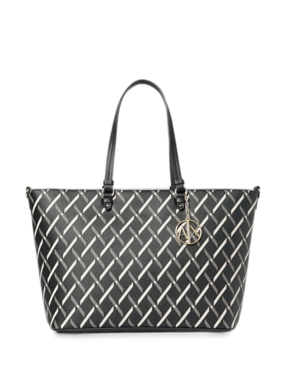 Emporio Armani logo-print Tote Bag | Black | FARFETCH
