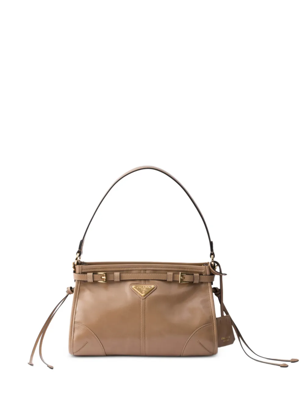 Prada Bonnie Small Leather Handbag | Tons Neutres | FARFETCH FR